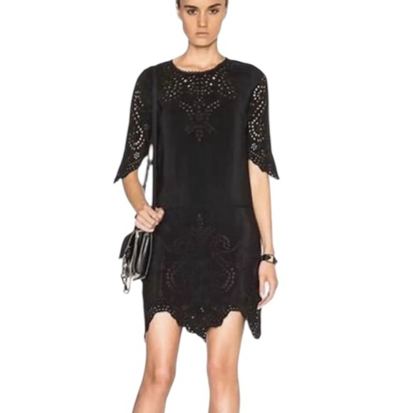 Ulla Johnson | Dresses | Ulla Johnson Delphine Silk Eyelet Lace Dress ...